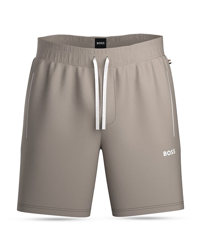 BOSS Mix & Match Cotton Blend Logo Print Shorts | Bloomingdale's