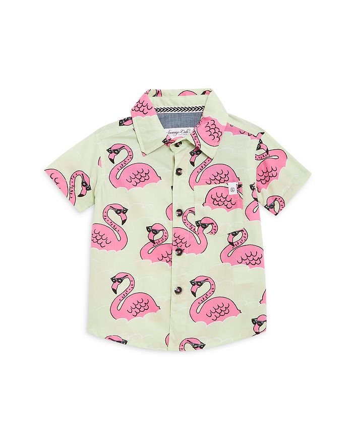 Sovereign Code Boys' Flamingo Print Print Shirt - Baby | Bloomingdale's