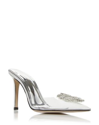Good American Women's Cinder-F-cking-Rella High Heel Mules | Bloomingdale's
