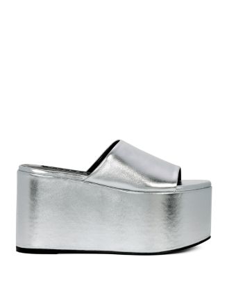 SIMON MILLER Women's F105 Blackout Platform Sandals | Bloomingdale's