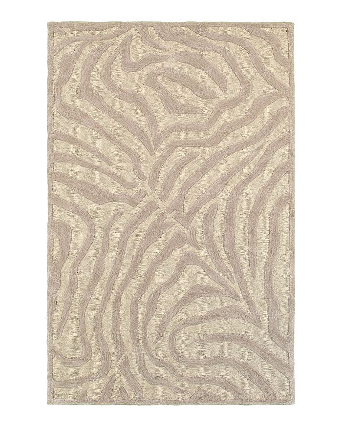 LR Home Paris Zebra Print Area Rug, 7'9" x 9'9" | Bloomingdale's