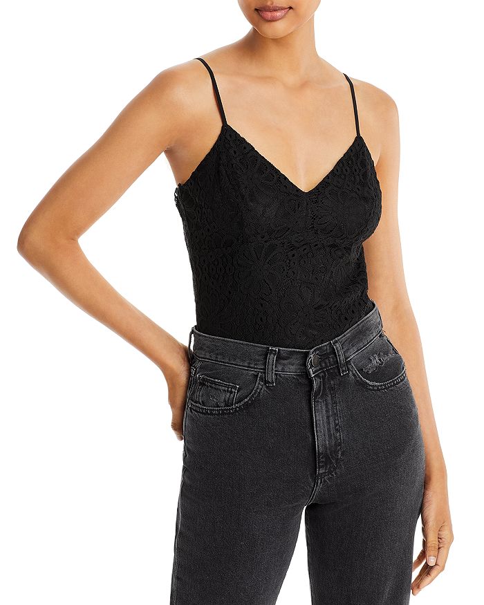AQUA Lace Cami Top - 100% Exclusive | Bloomingdale's