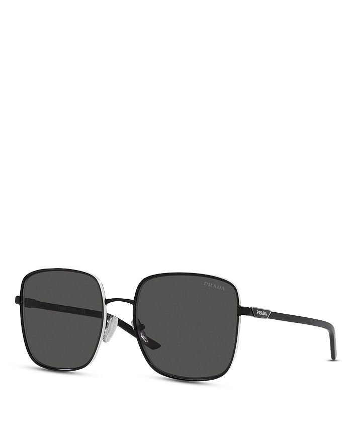 Prada Square Sunglasses, 57mm | Bloomingdale's