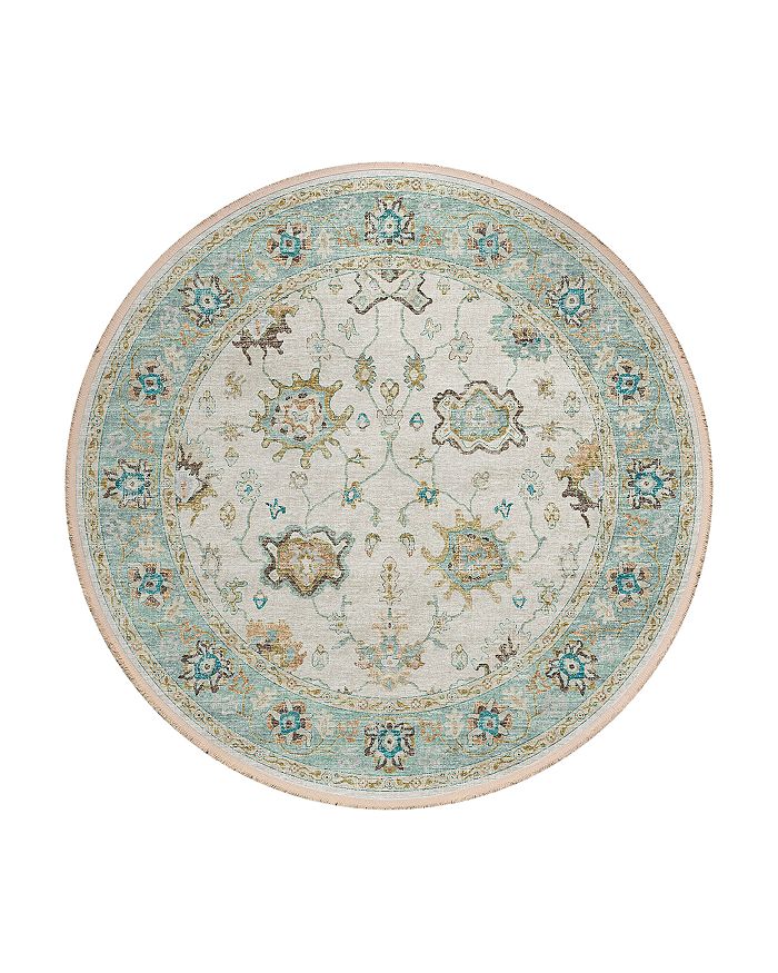 Dalyn Rug Company Dalyn Marbella MB6 Round Area Rug, 6' x 6 ...
