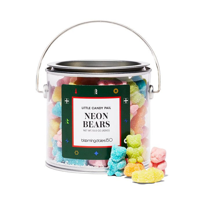 Bloomingdale's Little Candy Pail Neon Bears - 150th Anniversary ...