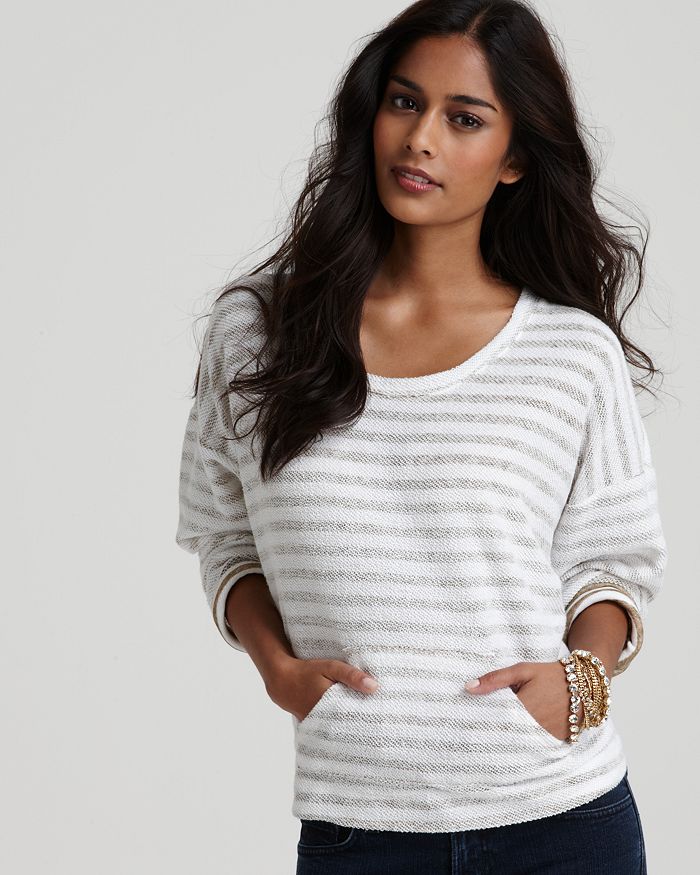 Sam & Lavi Malaga Distressed Sailor Sweatshirt | Bloomingdale's