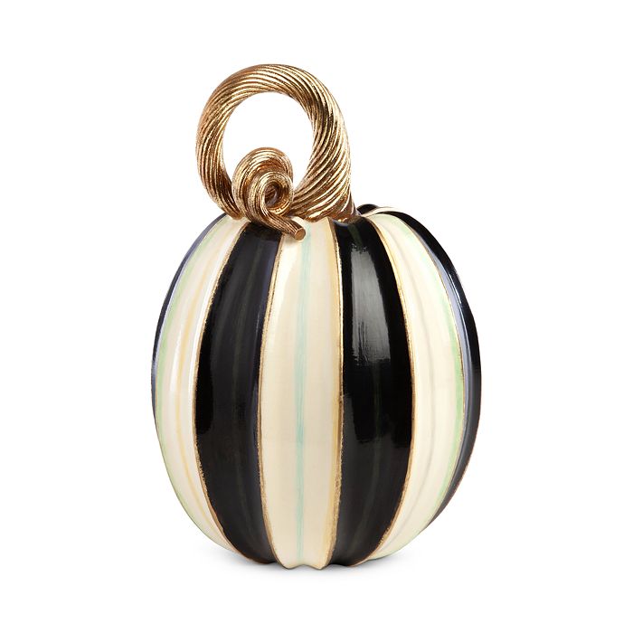 Mackenzie-Childs Elegant Stripe Pumpkin, Tall | Bloomingdale's