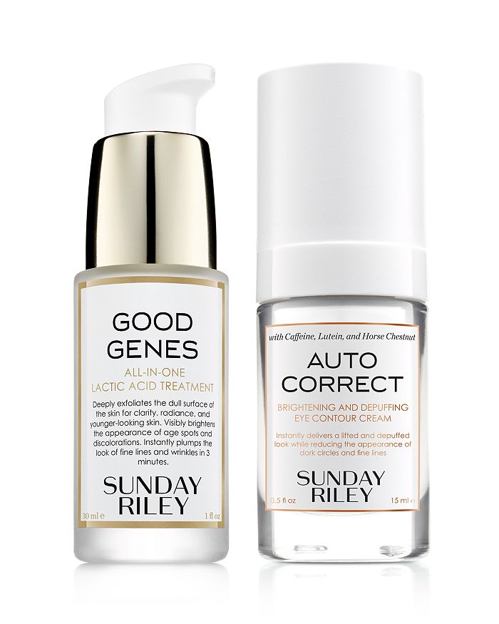 SUNDAY RILEY Good Genes & Auto Correct Skincare Bundle Gift Set ($150 ...