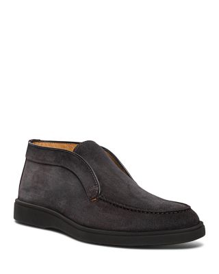 Click here for Santoni Mens Detroit Laceless Slip On Chukka Boots prices