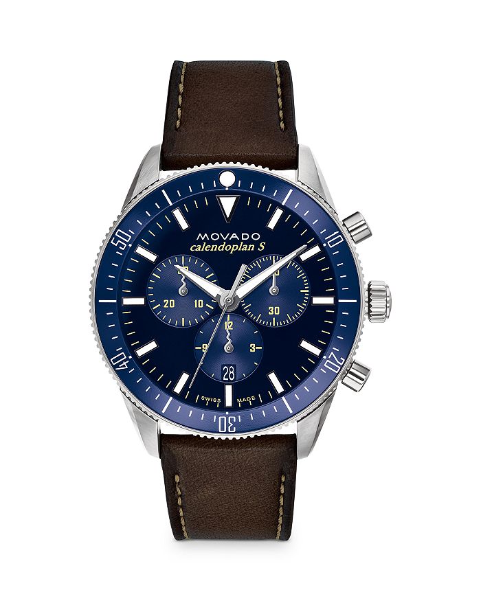 Movado Heritage Calendoplan S Chronograph, 42mm | Bloomingdale's