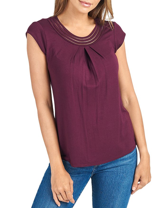 Daniel Rainn Cap Sleeve Top | Bloomingdale's