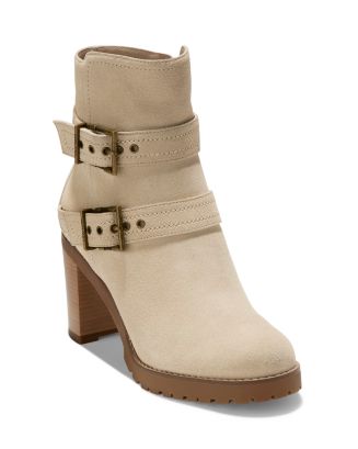 Cole Haan Women's Foster Buckled High Heel Booties | Bloomingdale's Shoes