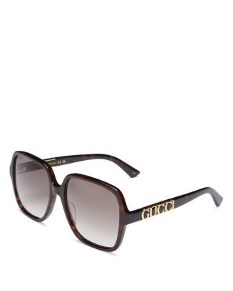 Gucci Square Sunglasses, 58mm | Bloomingdale's