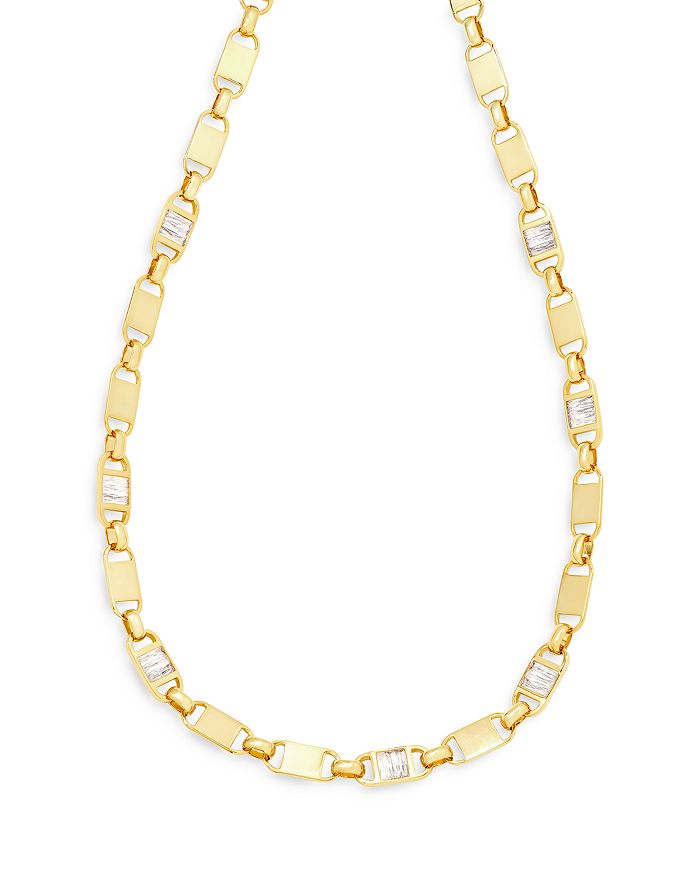 Kendra Scott Jessie Chain Necklace in 14K Gold Plated, 18.5 ...