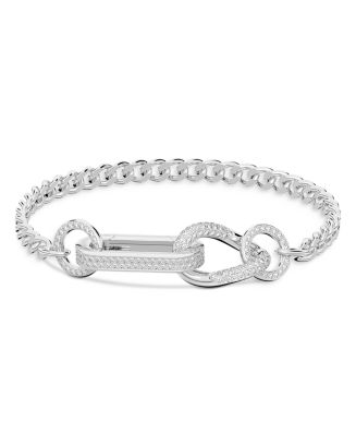 Swarovski Dextera Mixed Chain Pavé Bracelet | Bloomingdale's