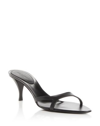 Saint Laurent Women's Carla High Heel Slide Sandals | Bloomingdale's Shoes