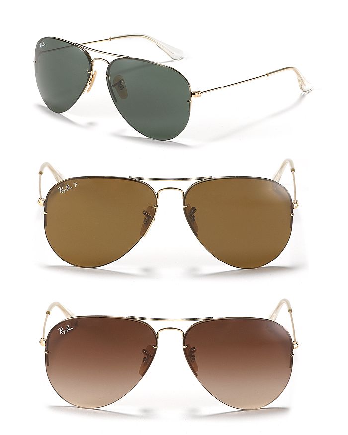 Ray-Ban Unisex Light Ray Aviator Sunglasses | Bloomingdale's