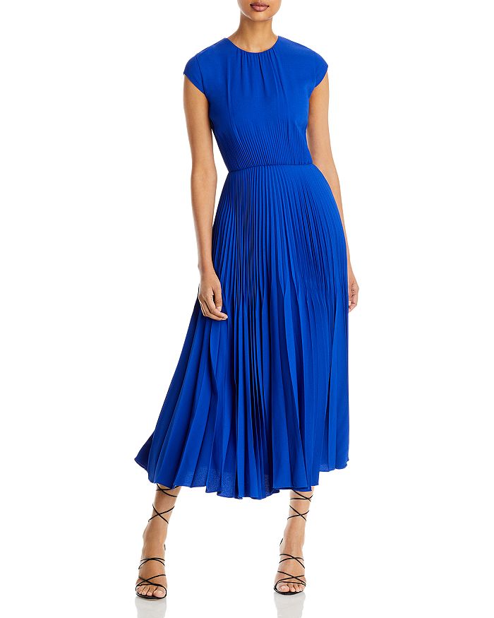 Jason Wu Collection Cap Sleeve Pleated Dress | Bloomingdale's