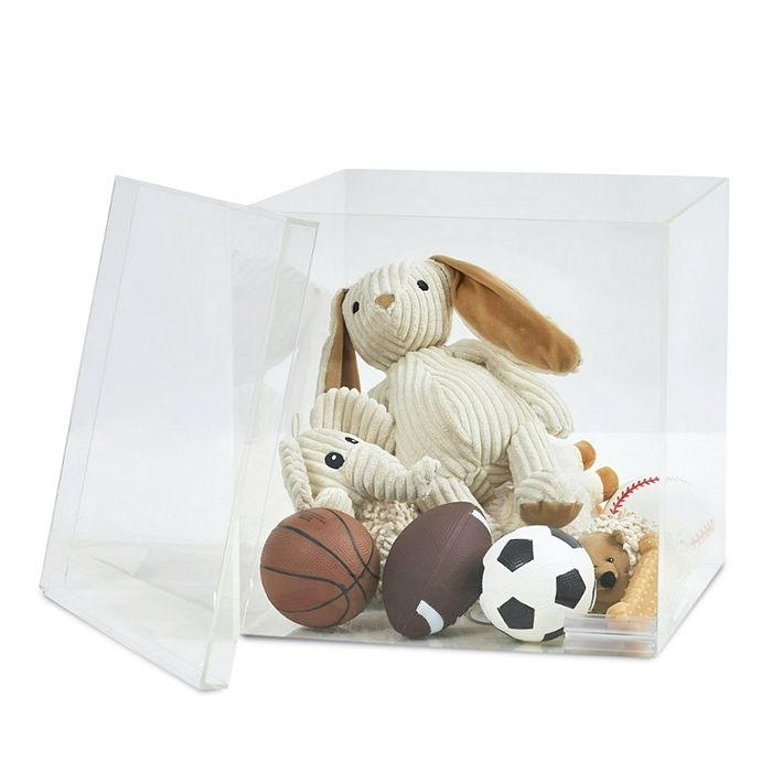Hiddin Clear Pet Toy Box | Bloomingdale's