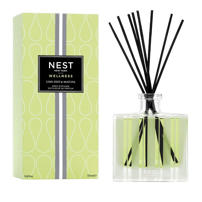 NEST New York NEST Fragrances Lime Zest & Matcha Reed Diffuser, 5.9 oz ...