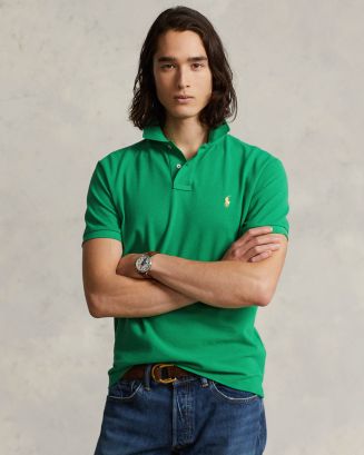 Polo Ralph Lauren Custom Slim Fit Mesh Polo Shirt | Bloomingdale's
