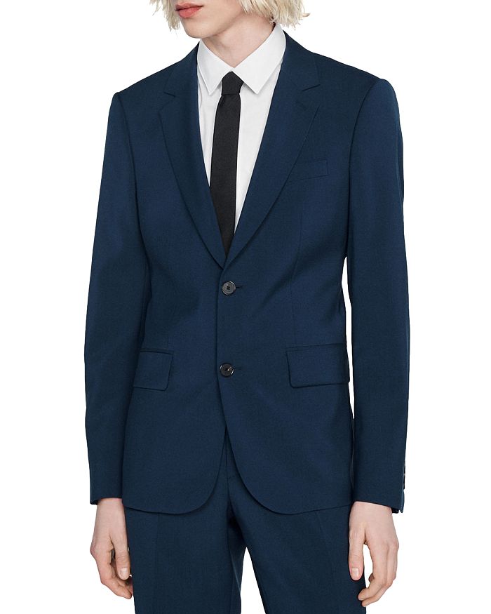 Sandro Formal Blue Blazer | Bloomingdale's