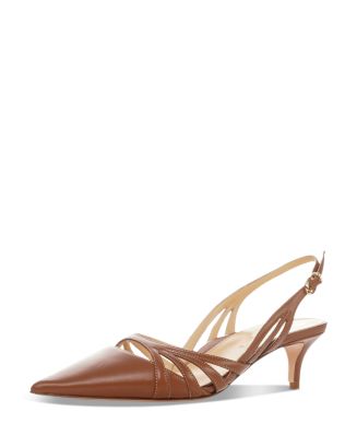 MARION PARKE Women's Luisa 45 Pointed Toe Slingback Pumps | Bloomingdale's