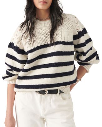 ba&sh Palo Wool Mixed Knit Stripe Sweater | Bloomingdale's