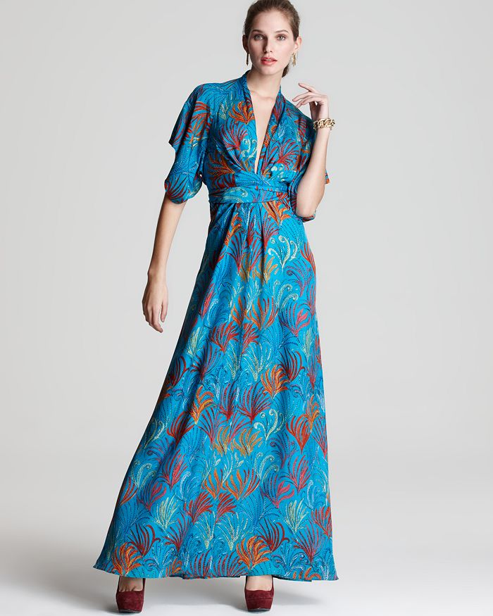 Issa London Gown - Printed Maxi Dress | Bloomingdale's