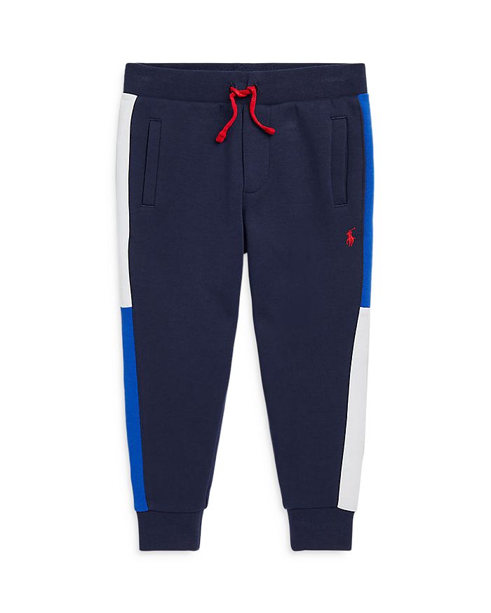 Ralph Lauren Boys' Color Block Knit Jogger Sweatpants - Little Kid ...