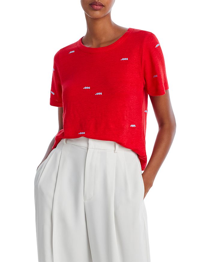 CHASER Embroidered Tee | Bloomingdale's