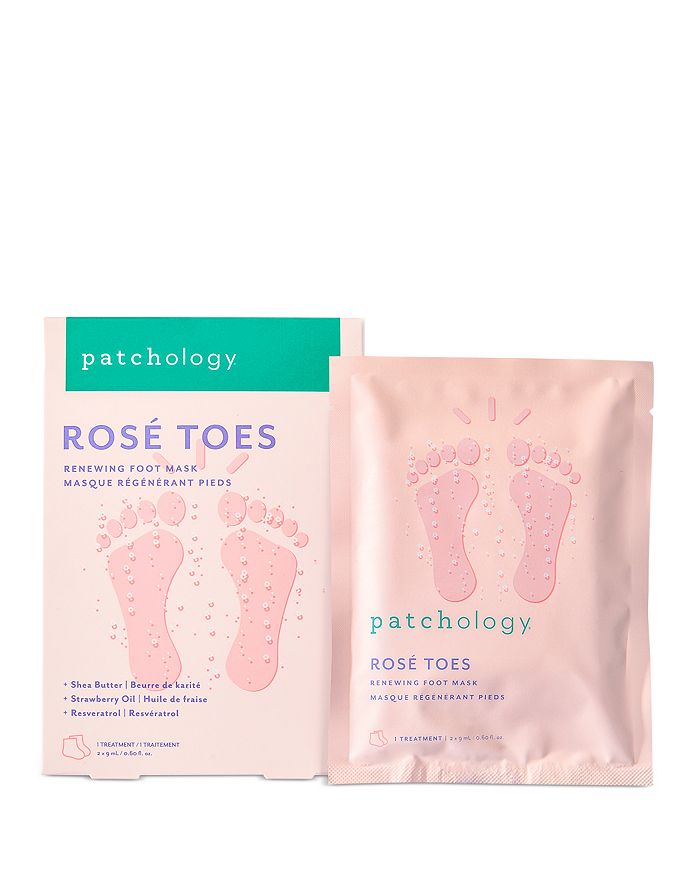 Patchology Rosé Toes Renewing Foot Mask | Bloomingdale's