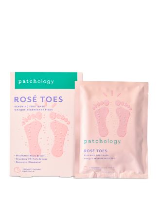 Patchology Rosé Toes Renewing Foot Mask | Bloomingdale's Beauty & Cosmetics