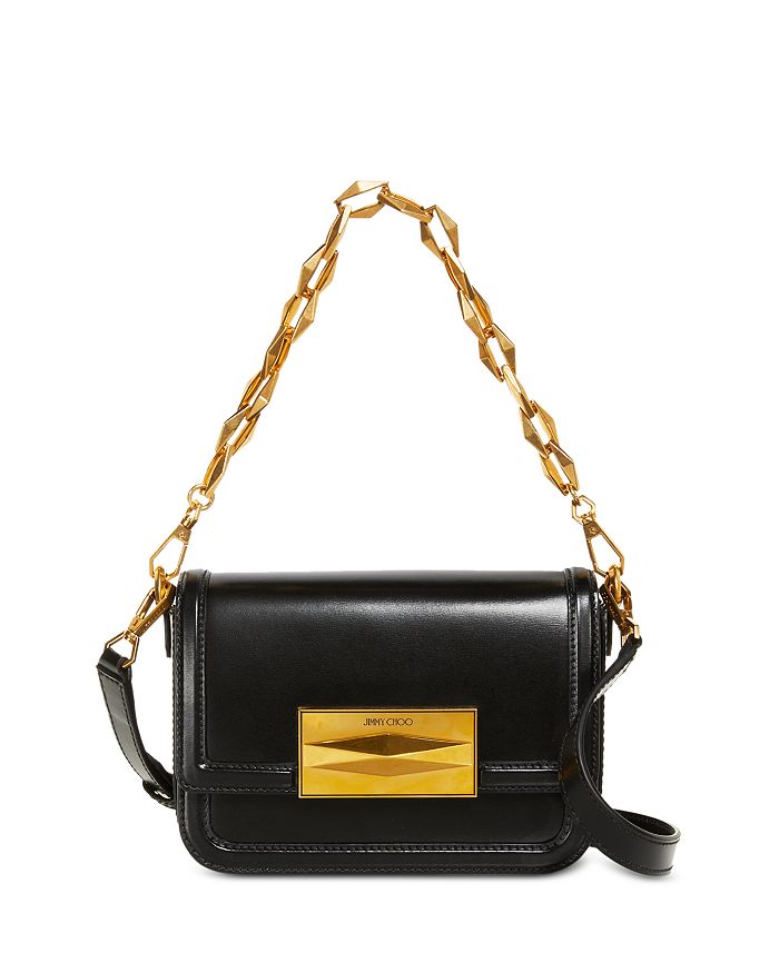 Jimmy Choo Diamond Leather Chain Crossbody | Bloomingdale's
