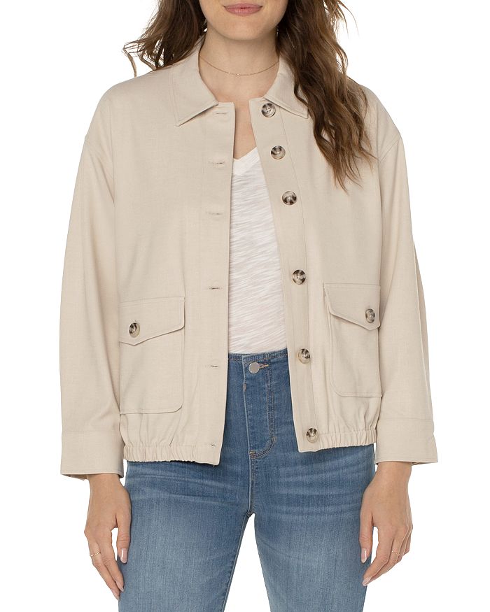 Liverpool Los Angeles Flap Pocket Jacket | Bloomingdale's