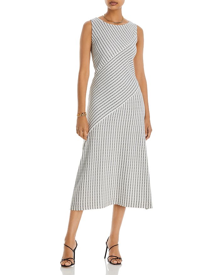 Misook Textured Knit Midi Dress | Bloomingdale's