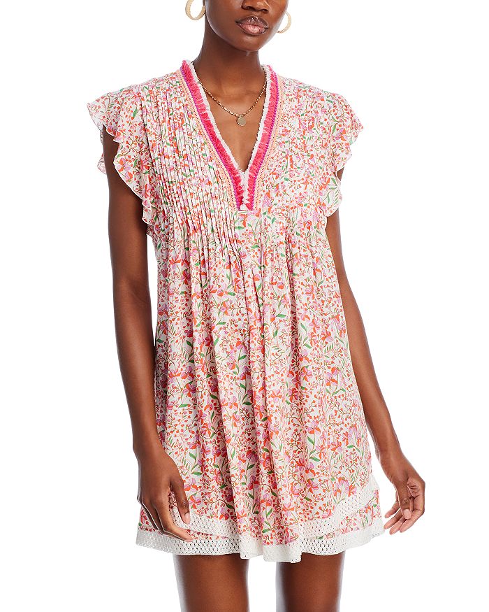 Poupette St. Barth Sasha Floral Mini Dress | Bloomingdale's