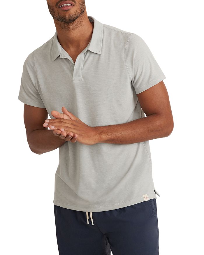 Marine Layer Short Sleeve Air Polo | Bloomingdale's