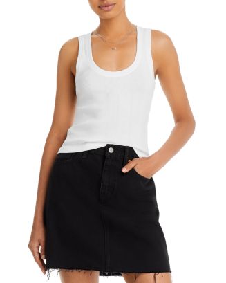 Goldie Cotton Cropped Tank Top | Bloomingdale's