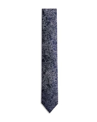 Ted Baker Belice Linear Floral Jacquard Tie | Bloomingdale's