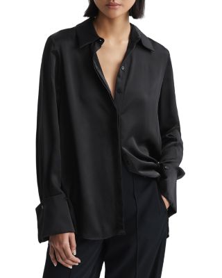 Click here for Reiss Hailey Silk Shirt prices