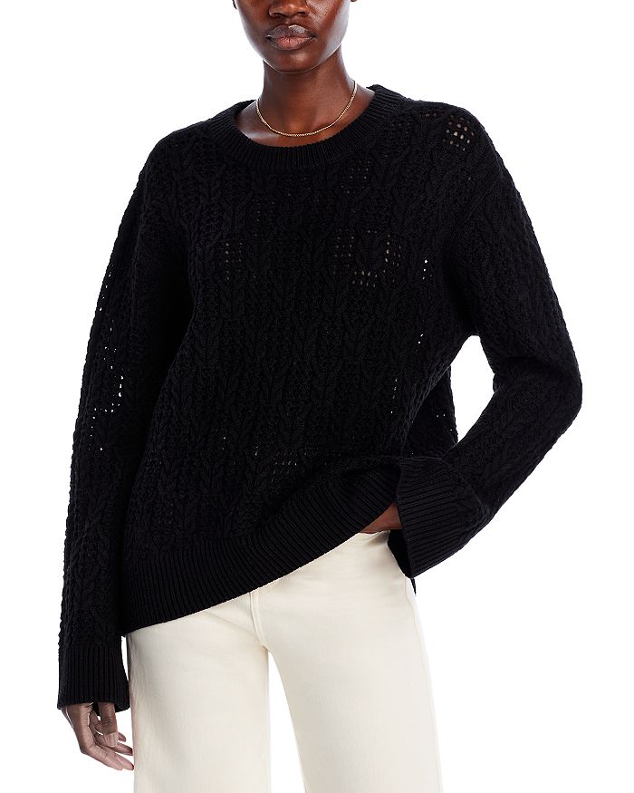 rag & bone Divya Cable Knit Sweater | Bloomingdale's