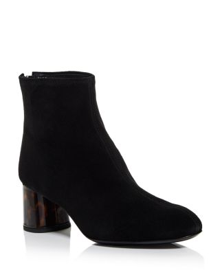 Click here for Agl Womens Veta Back Zip Block Heel Booties prices