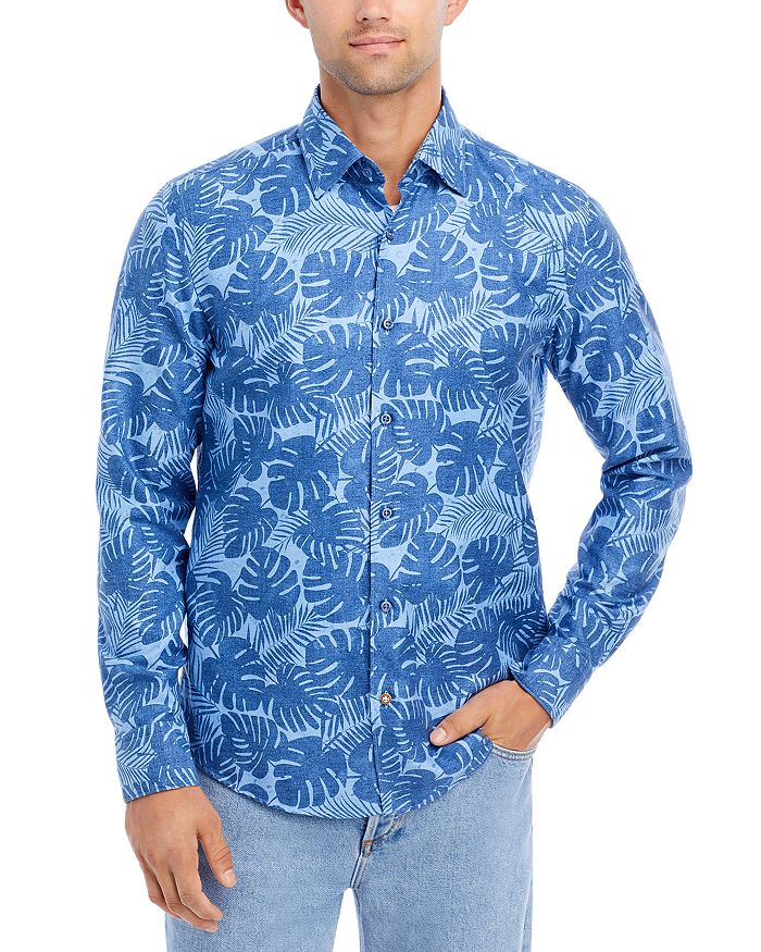 BOSS C-Hal-Kent Casual Fit Long Sleeved Button Down Shirt | Bloomingdale's