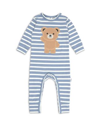 Huxbaby Unisex Hello Hux Striped Coverall - Baby | Bloomingdale's