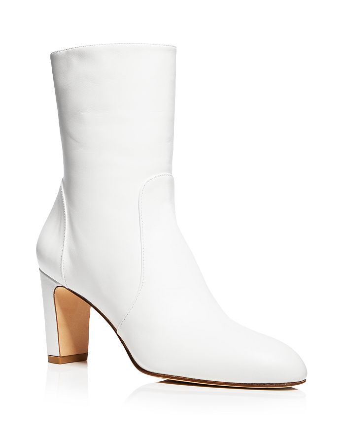Stuart Weitzman Women's Vida 75 Zip Booties | Bloomingdale's