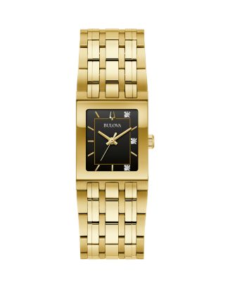 Bulova Marc Anthony Modern Quadra Watch, 21mm x 29mm | Bloomingdale's