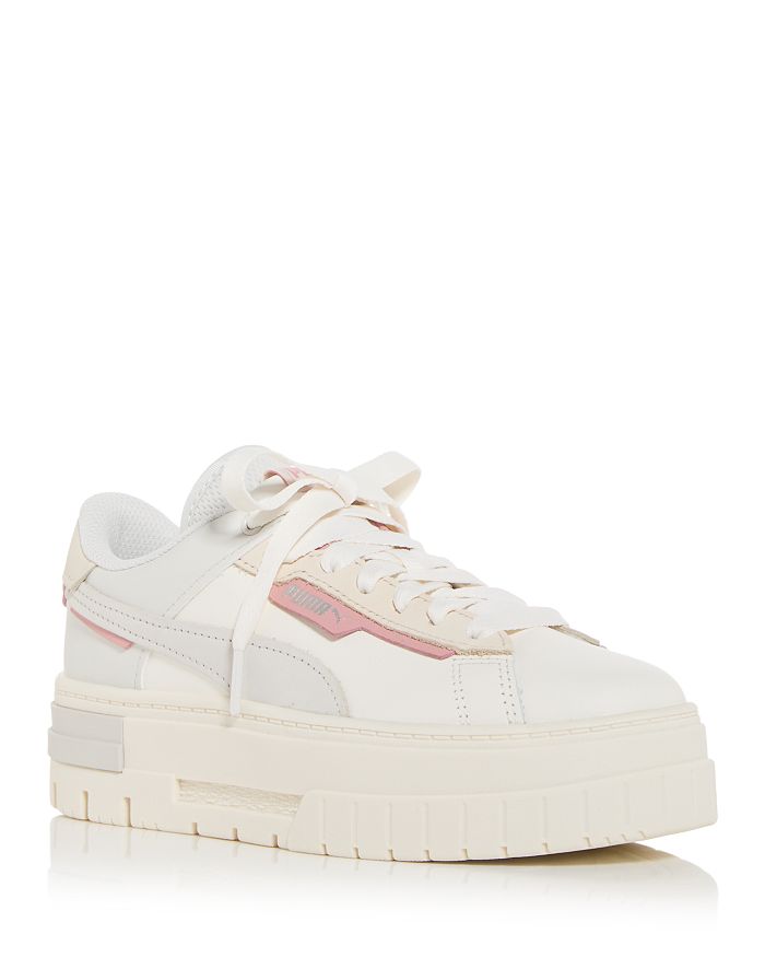 PUMA Women's Mayze Crashed Platform Low Top Sneakers | Bloomingdale's