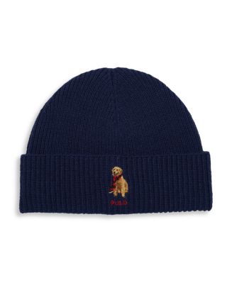 Polo Ralph Lauren Embroidered Golden Retriever Beanie | Bloomingdale's