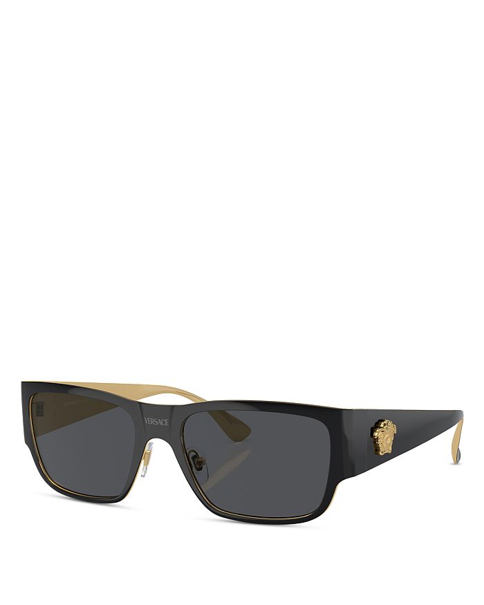 Versace Square Sunglasses, 56mm | Bloomingdale's
